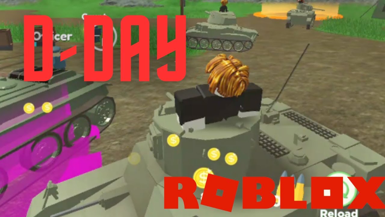 D day gameplay on roblox - YouTube