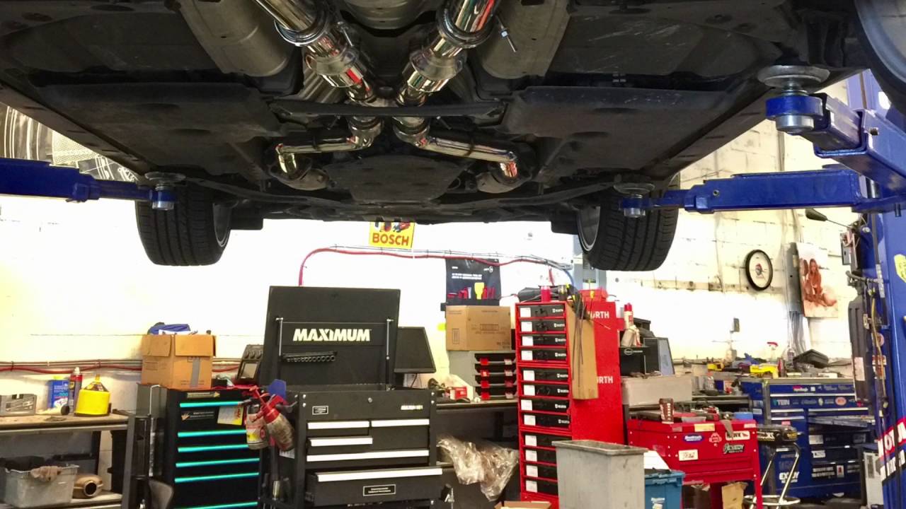 Infiniti Q50 Optimus Performance Catback Exhaust - YouTube