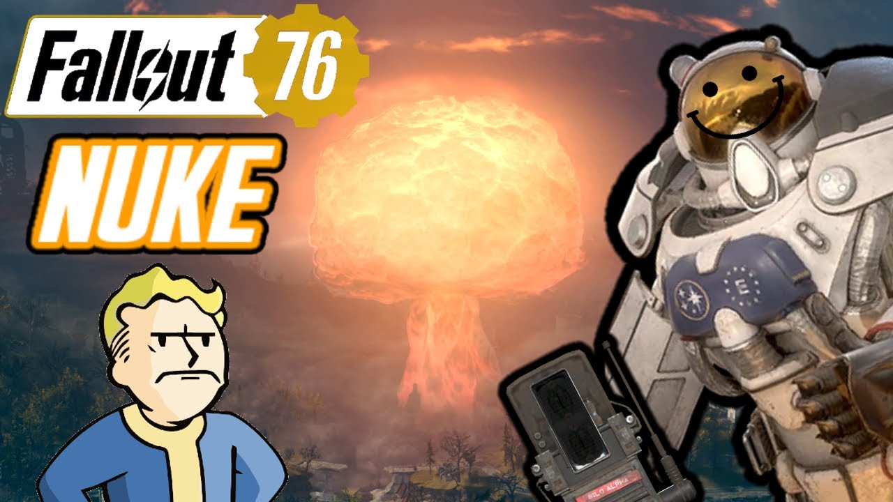 LAUNCHING A NUKE IN FALLOUT 76!!! - YouTube