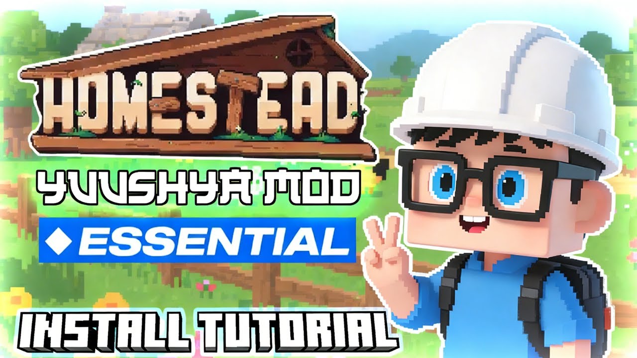 How to Install Homestead Modpack + Yuushya Mods in Minecraft - YouTube