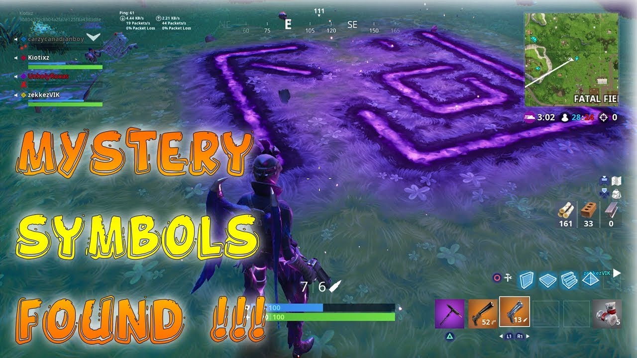 Cube Symbols Found on Fortnite *NEW* - YouTube