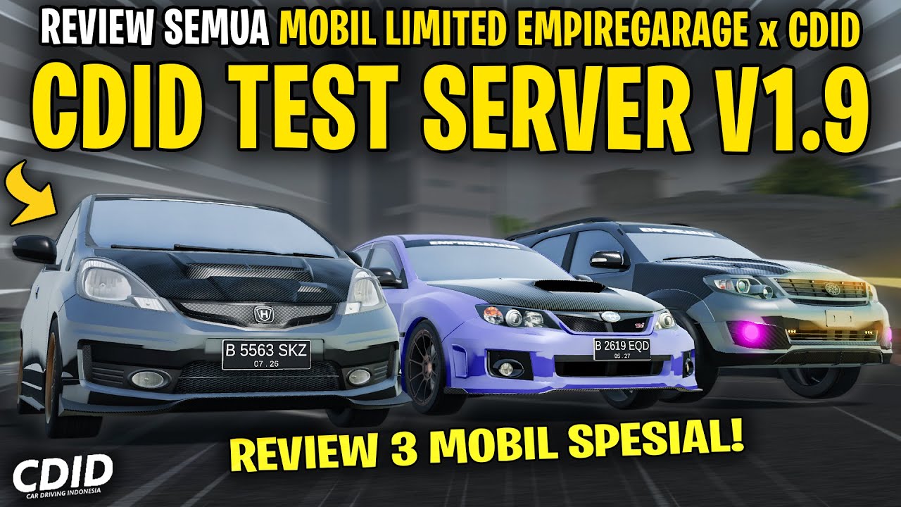 REVIEW MOBIL LIMITED TUNED EMPIREGARAGE TEST SERVER CDID UPDATE V1.9 ...