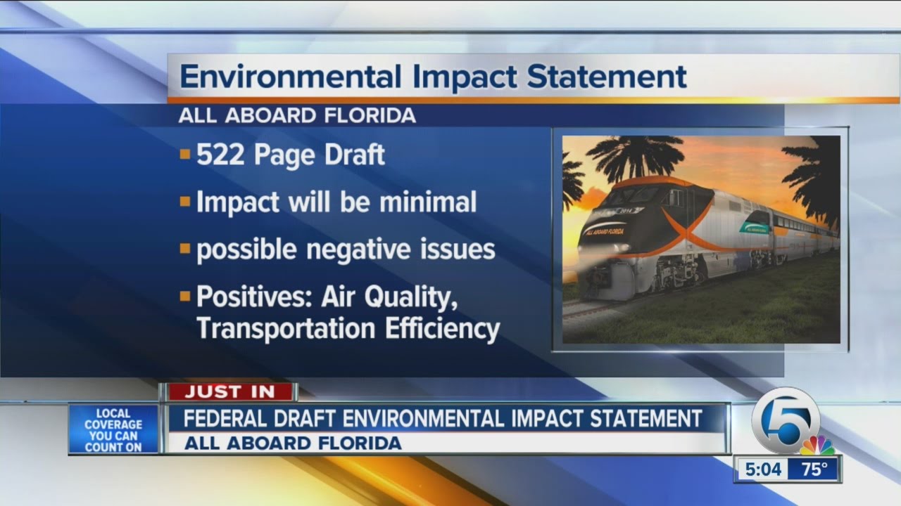 Federal draft environmental impact statement - YouTube