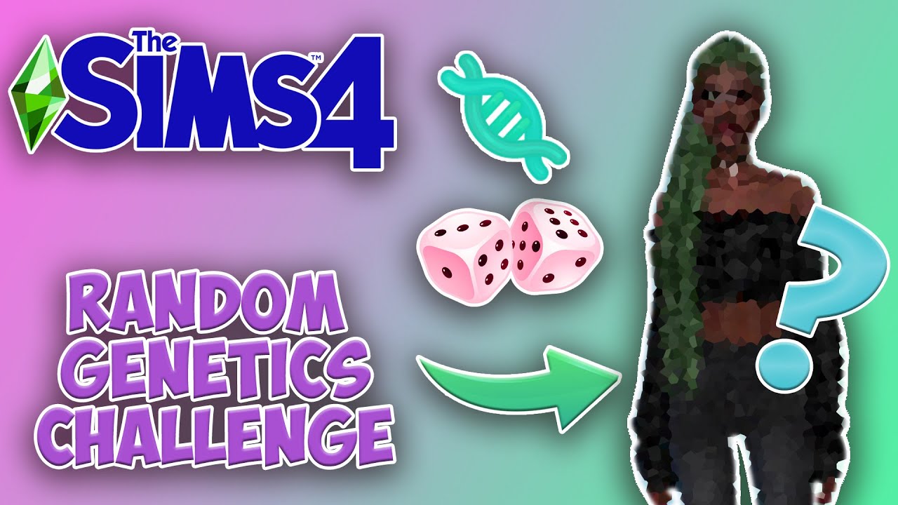 Random Genetics || The Sims 4 CAS Challenge - YouTube