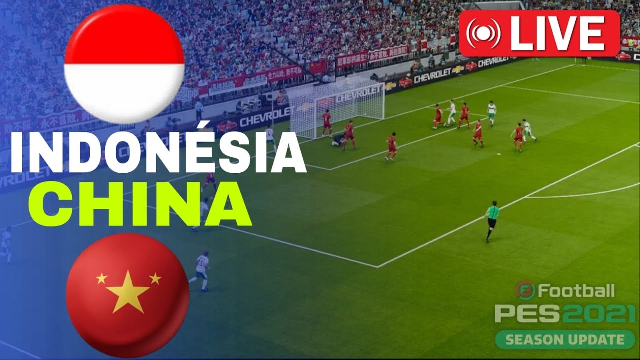 Indonesia vs China LIVE 🔴 World Championship Qual. AFC ⚽ LIVE Match Now ...