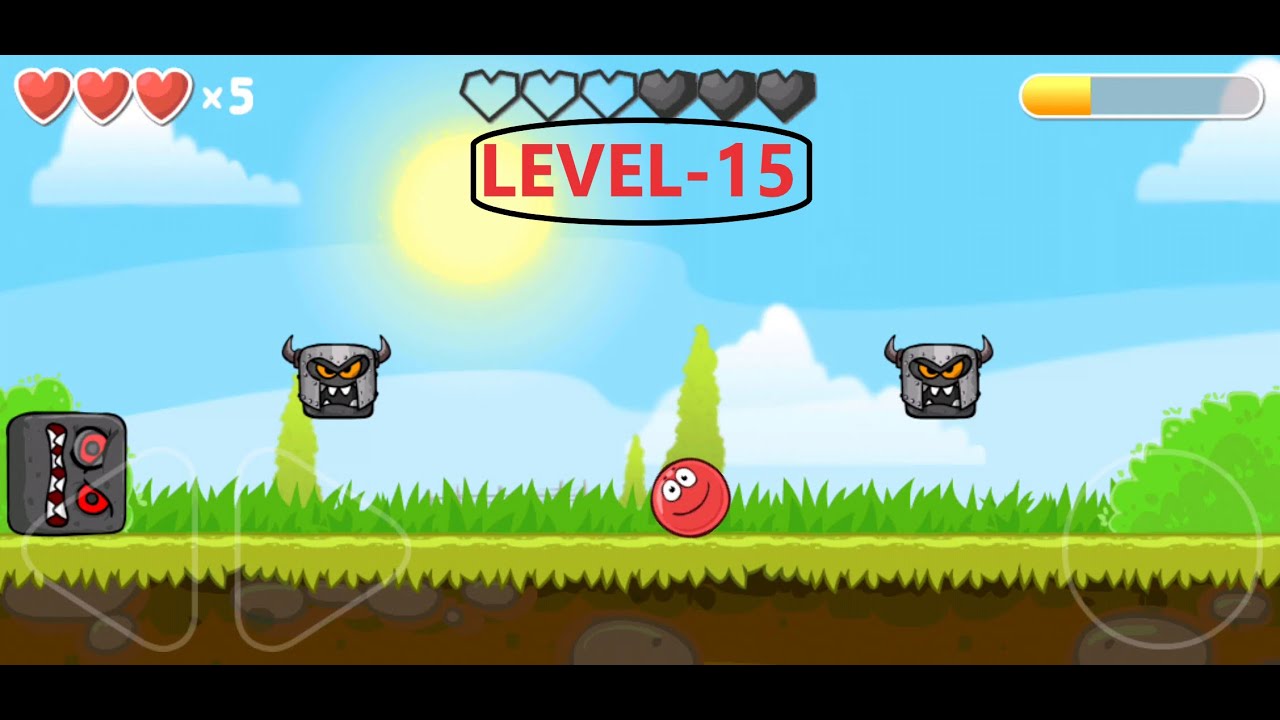 Red Ball 4(Level -15) gameplay - YouTube
