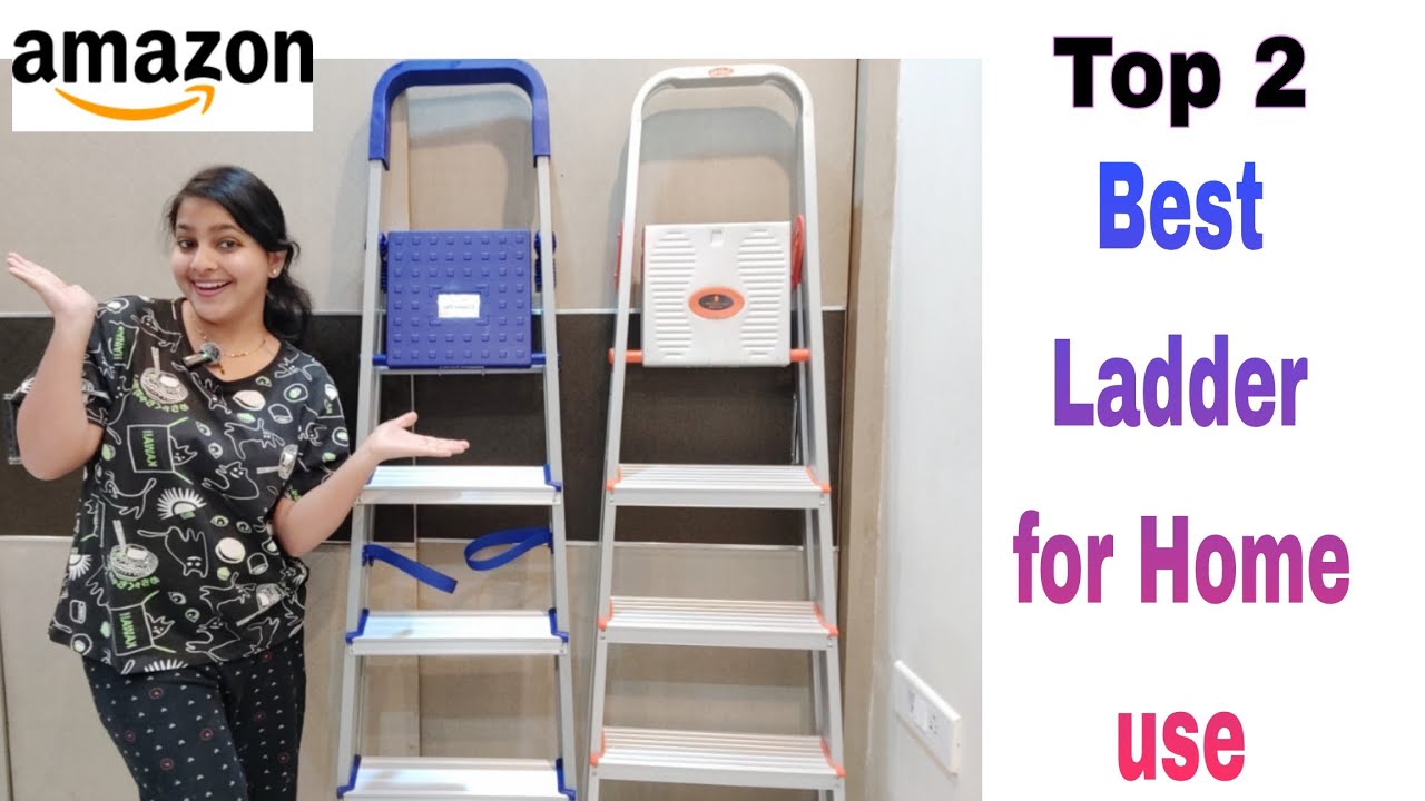 Top 2 Best Ladder for Home Use | Amazon Basics & Bathla Ladder ...