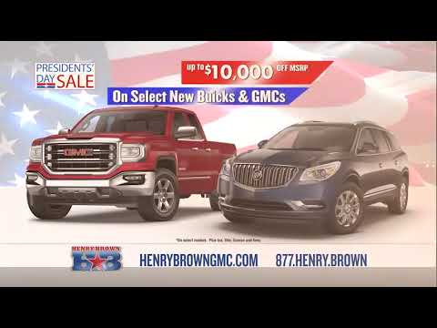 Buick and GMC President's Day Sales 2018 - YouTube
