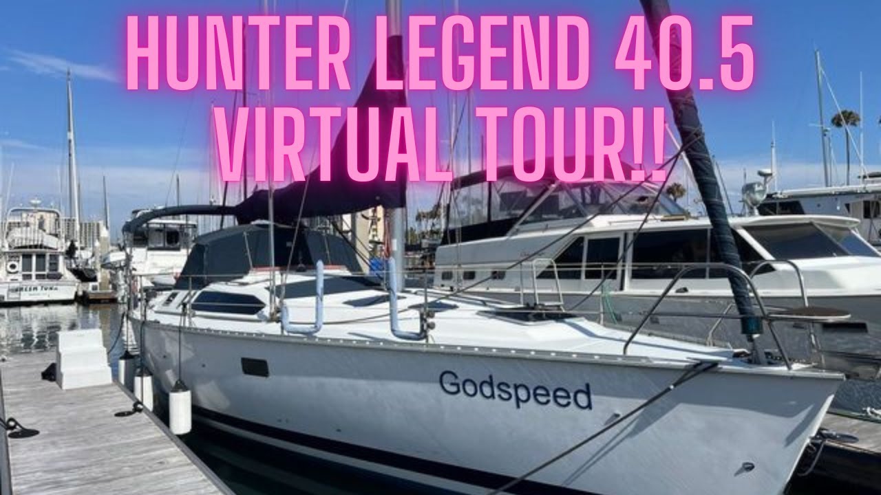 1993 Hunter Legend 40.5 Virtual Tour!! - YouTube