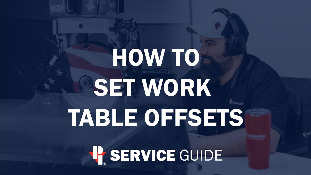 How to Set Work Offsets | CNC Saw Service - YouTube