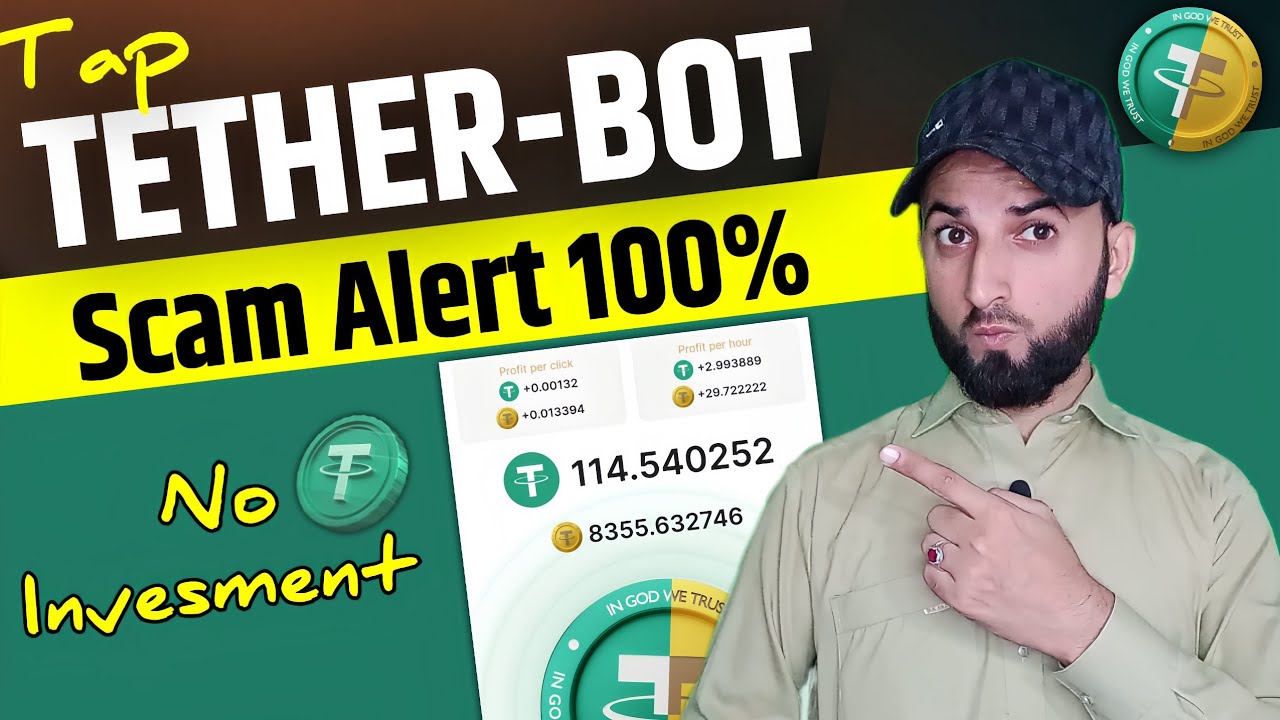 Attention Please 😭🙏 | Tap Tether Bot Scam Alert | Tap Tether Bot ...
