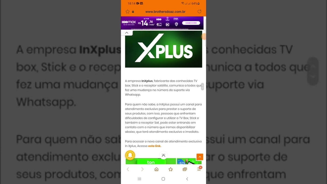 Suporte in X Plus.Sat VIA WATZAP - YouTube