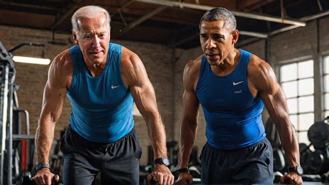 Joe Biden & Barack Obama's EPIC Fitness Transformation! (2024) #ai ...