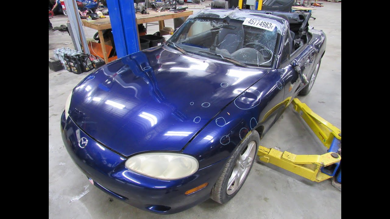2004 Mazda Miata 174k #40401385 Start & Run Video - YouTube