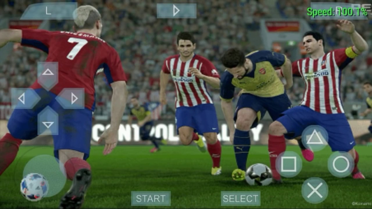 COMO BAIXAR PES Games 2017⭐PARA PPSSPP - YouTube