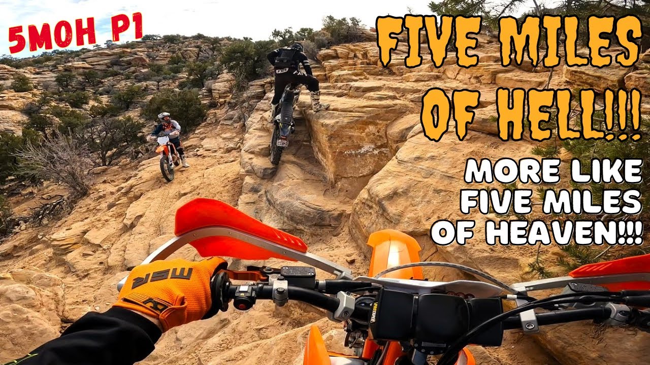 5MOH (FIVE MILES OF HELL) PART 1 | KTMs and a HUSQVARNA - YouTube