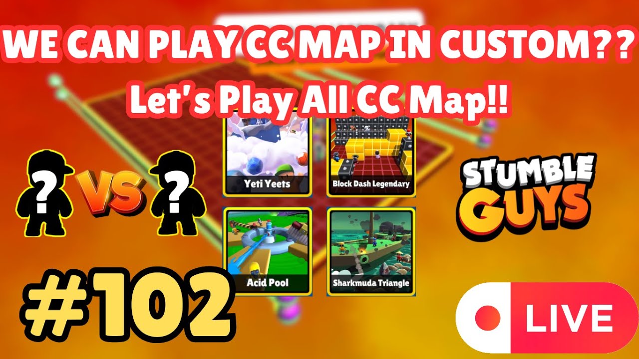 NOW WE CAN PLAY CC MAP IN CUSTOM?? Let's Play All The CC Map ...