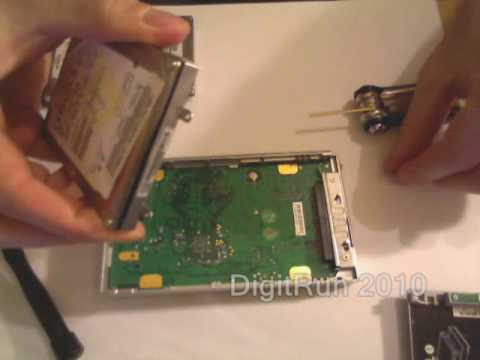 Démontage, échange et remontage d'un disque dur d'Archos 504.wmv - YouTube