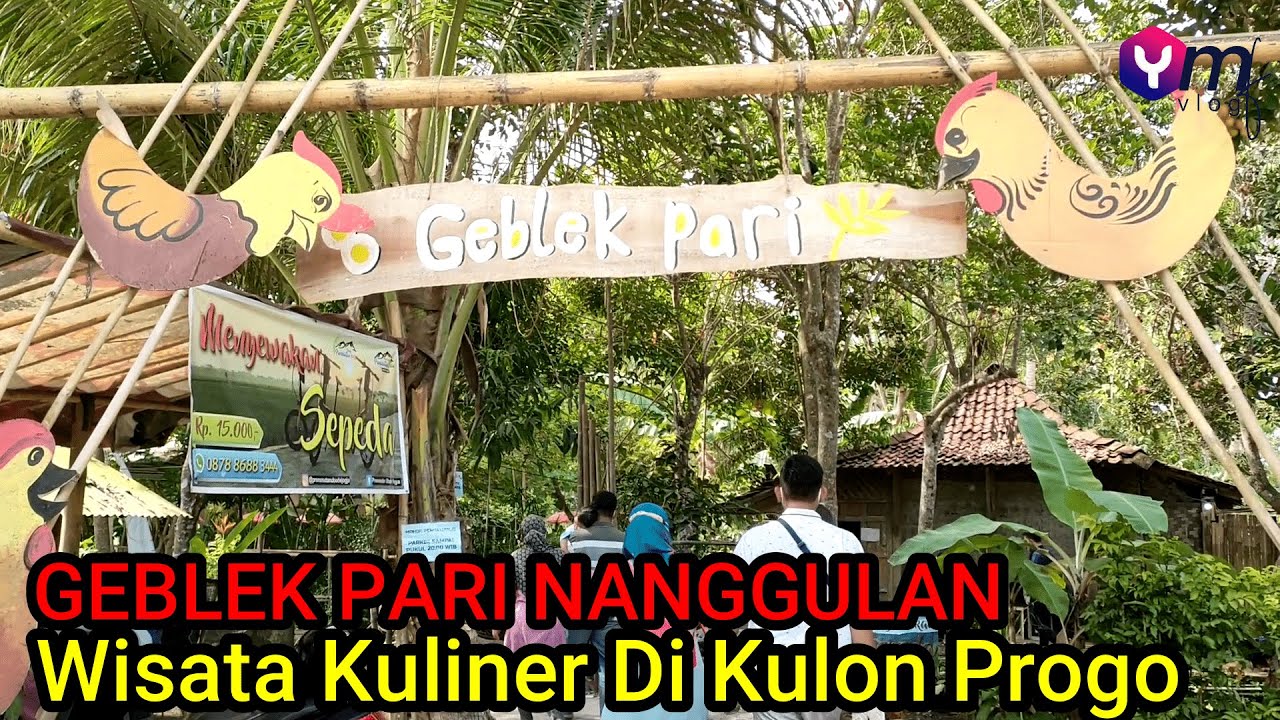 GEBLEK PARI NANGGULAN KULON PROGO|WISATA KULINER DI KULON PROGO - YouTube