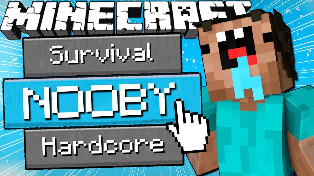If NOOBY MODE Was Added to Minecraft - YouTube