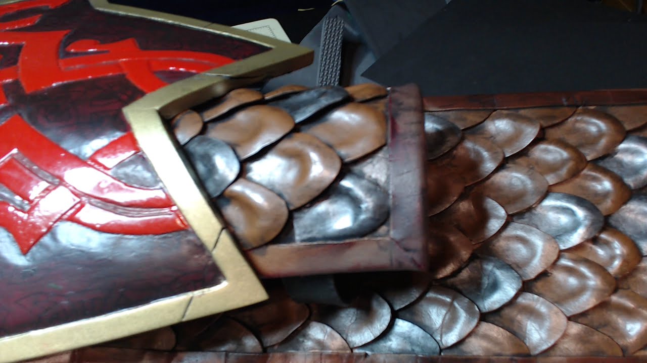 How to make Foam scales - YouTube