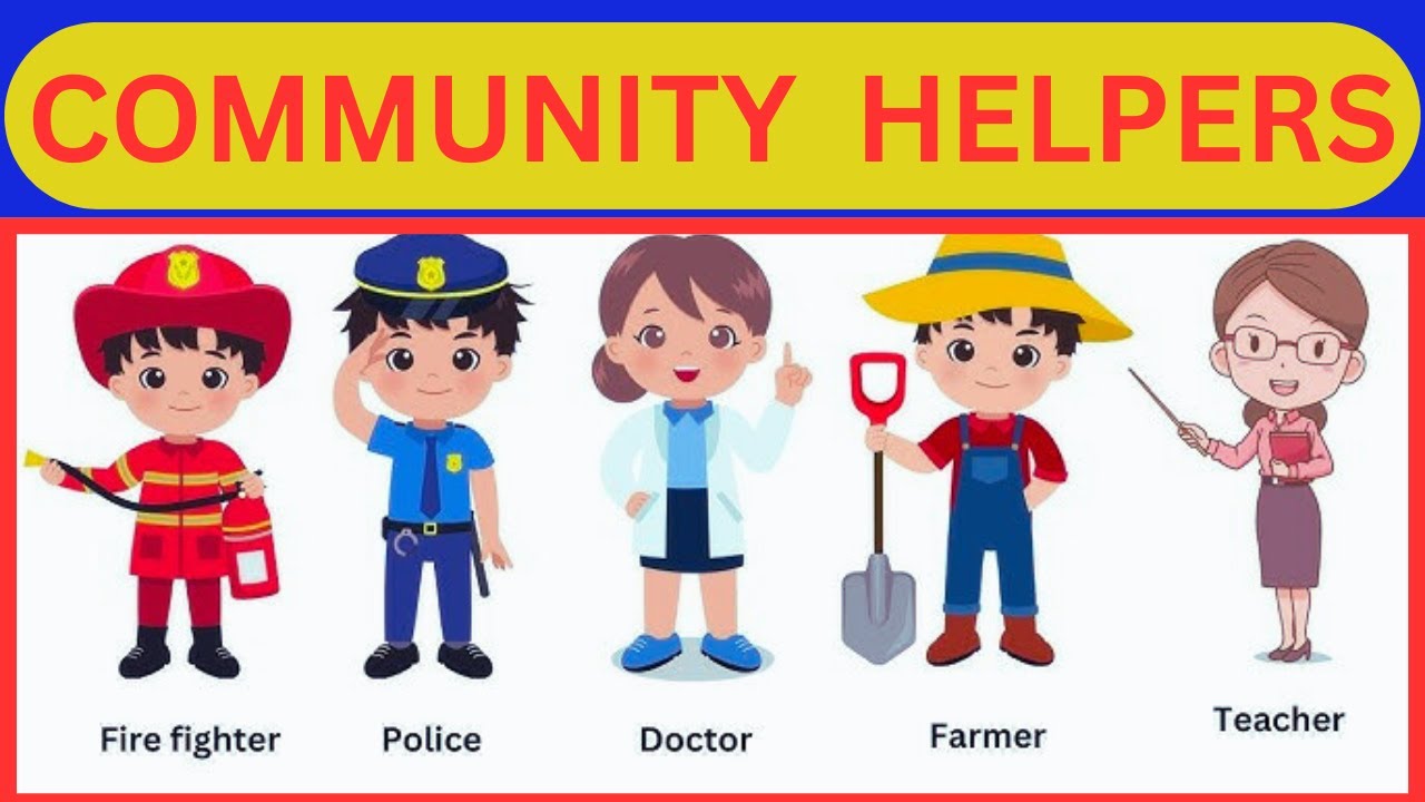 Community Helpers for kids | Our helpers #occupation #nilusclassroom # ...