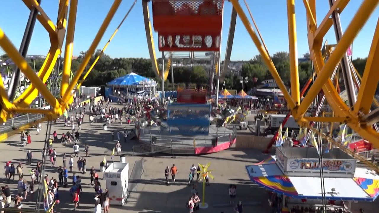 Skywheel at the Wisconsin State Fair 2012 - YouTube