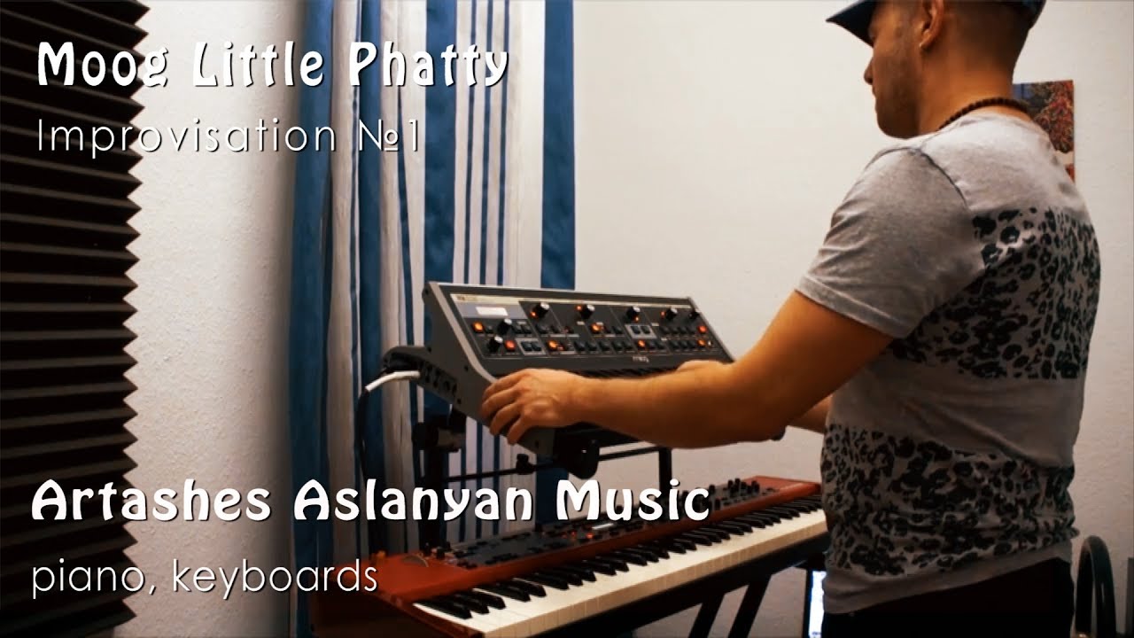 Moog Little Phatty/ Nord Stage 2 Funky Improvisation - YouTube Music