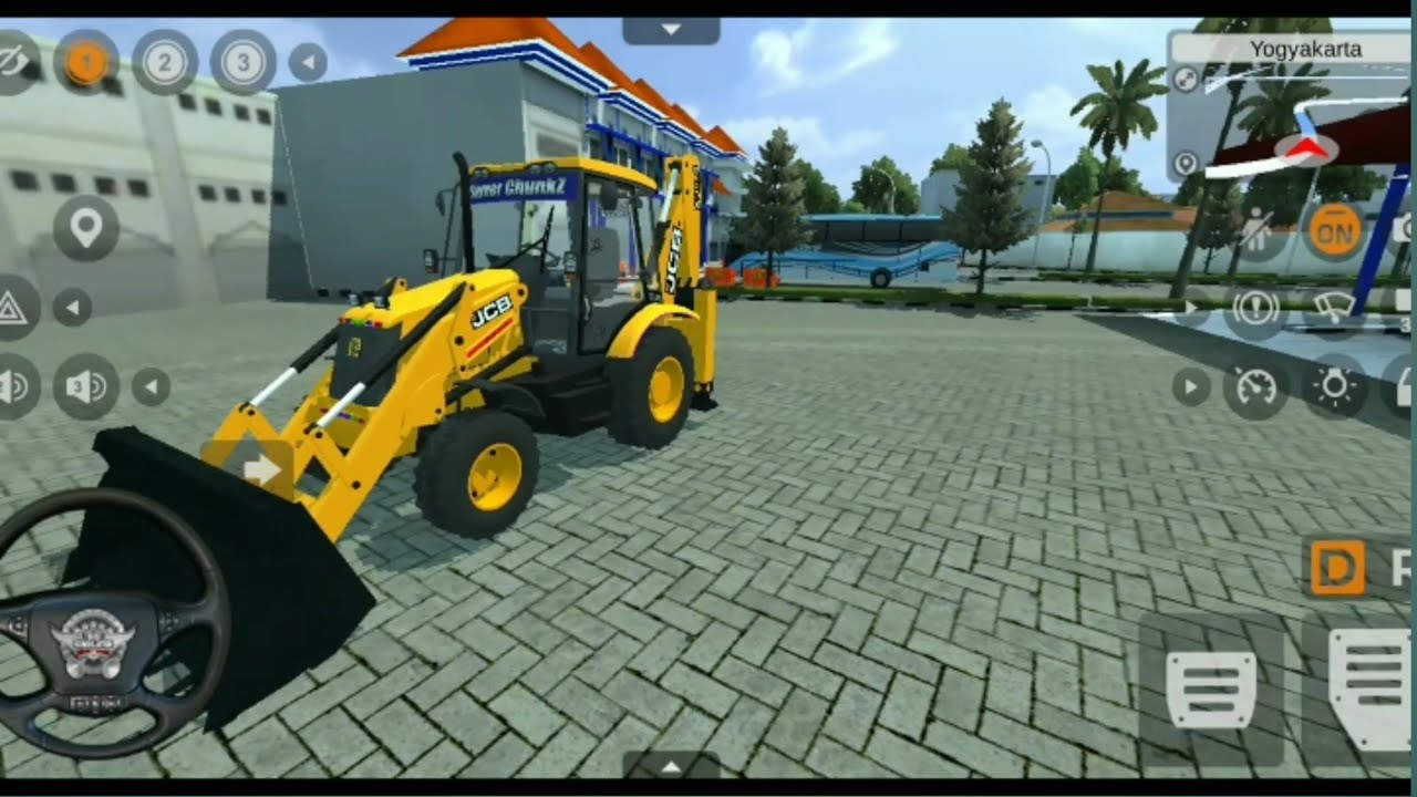 Bussid JCB Backhoe Loader Mod RAMPAGE | Bus Simulator Indonesia - YouTube