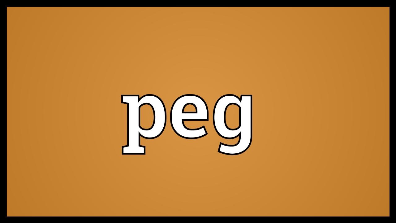 Peg Meaning YouTube