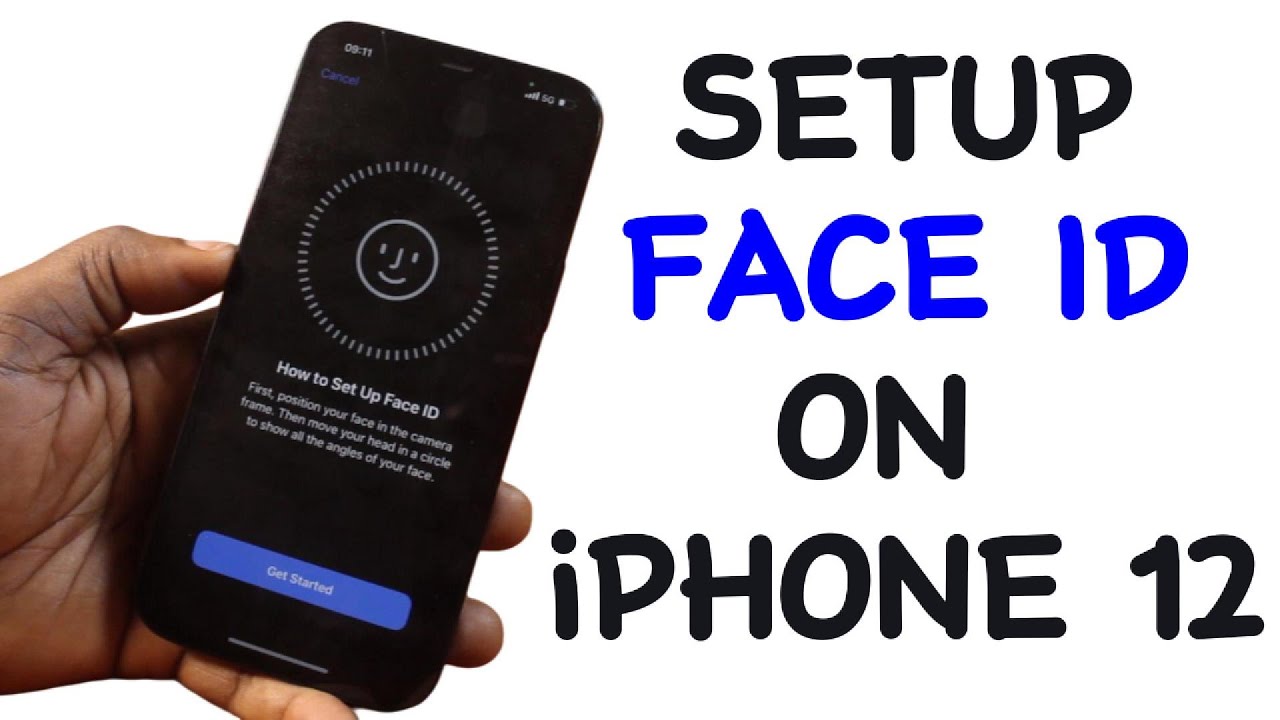 How to Setup Face ID on iPhone 12 - YouTube
