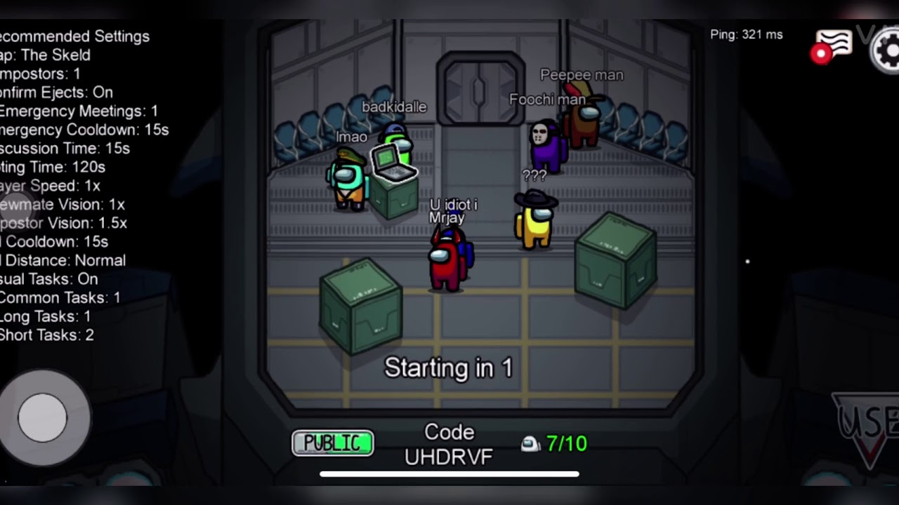 When u get a bot lobby in among us - YouTube