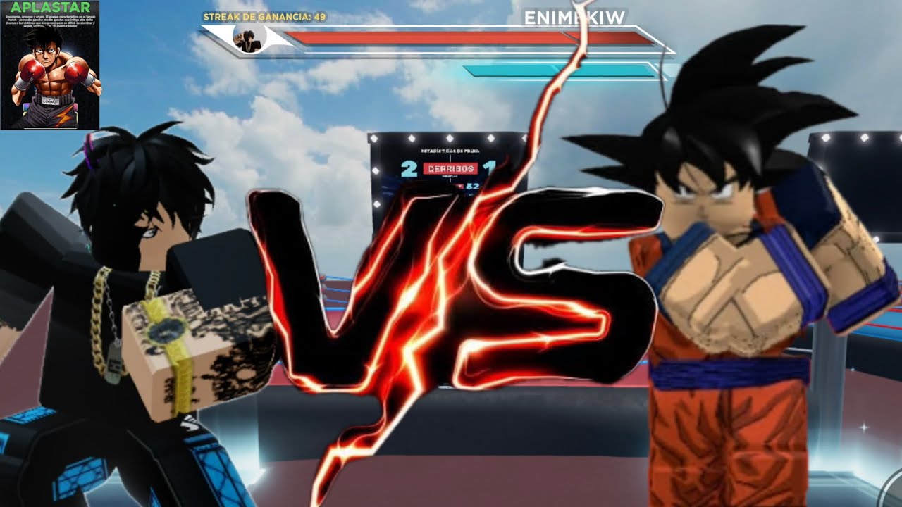 ESTILO APLASTAR-SMASH de SENDO | GOKU VS ENIME | Juego de BOXEO sin ...