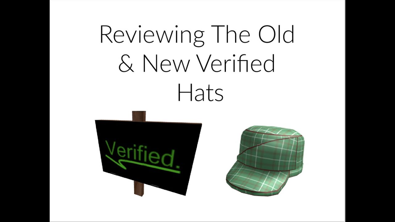 Reviewing The Old & New Verified Hats - YouTube