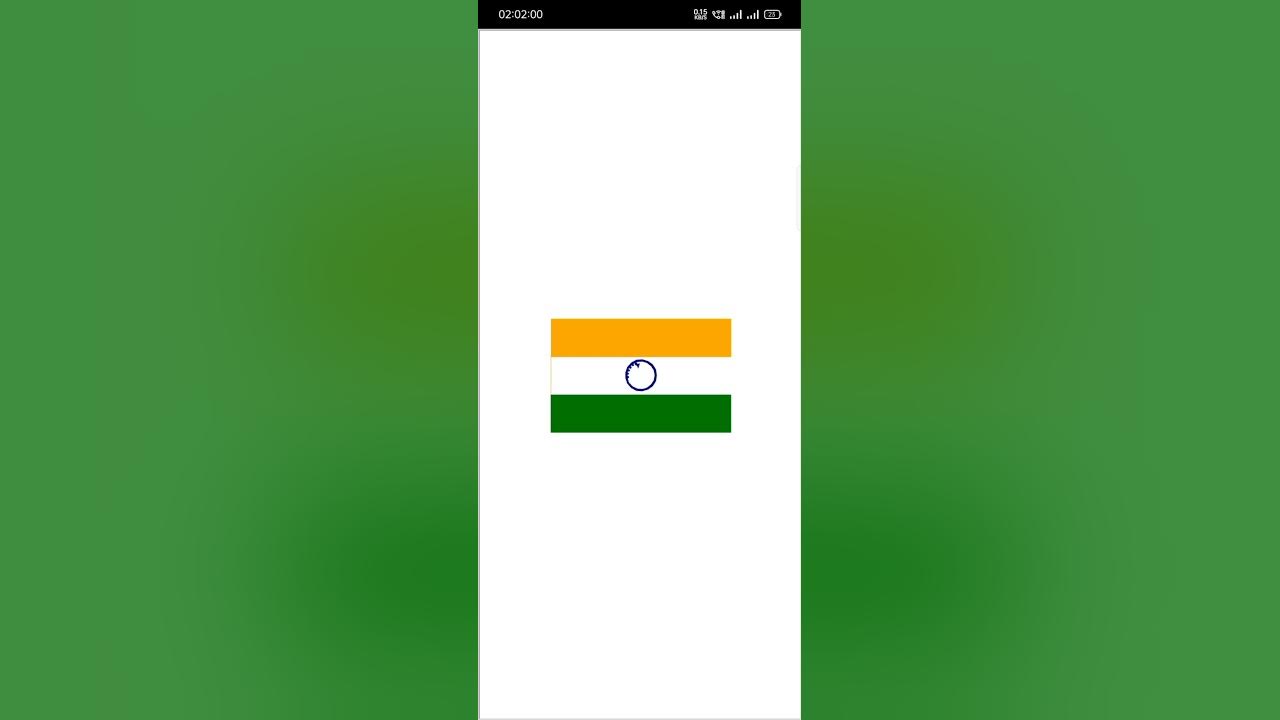 Indian Flag draw using python #pythonprogramming #indianflag #ashokchakra - YouTube