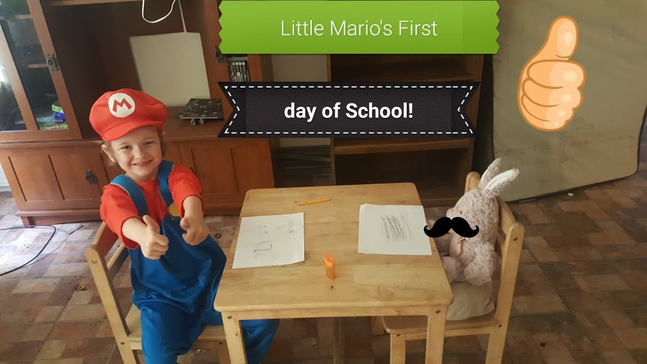 Little Mario's Big Adventures ep:2 - (Little Mario's First day of ...