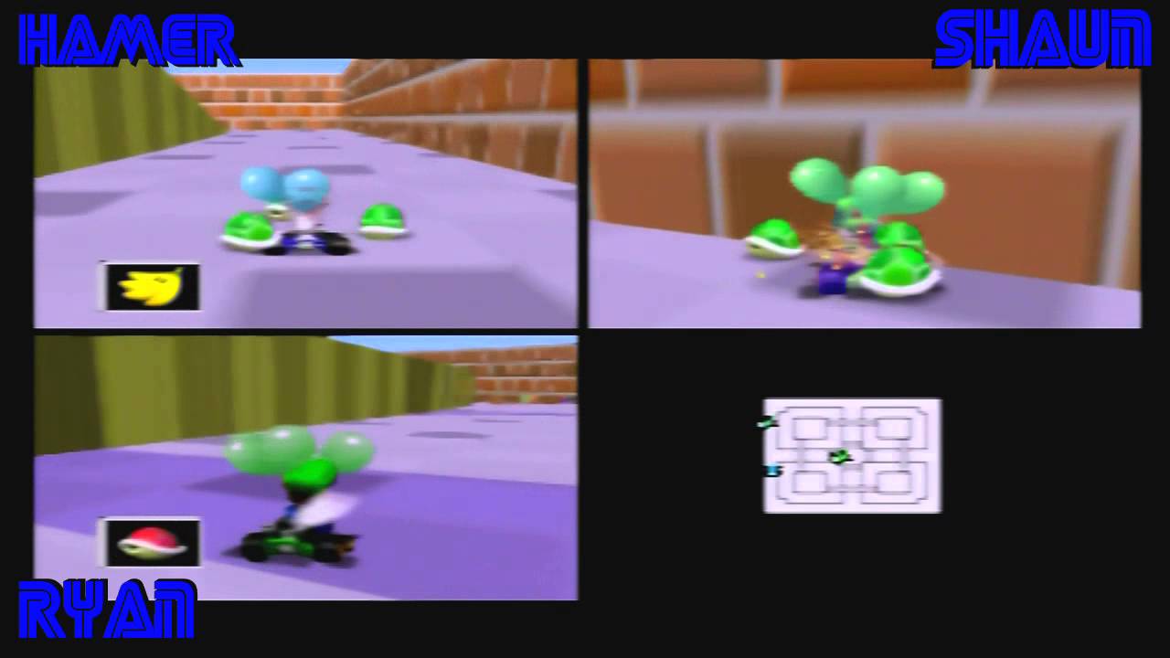 N64 Mario Kart 64 Playing with friends 3 - YouTube