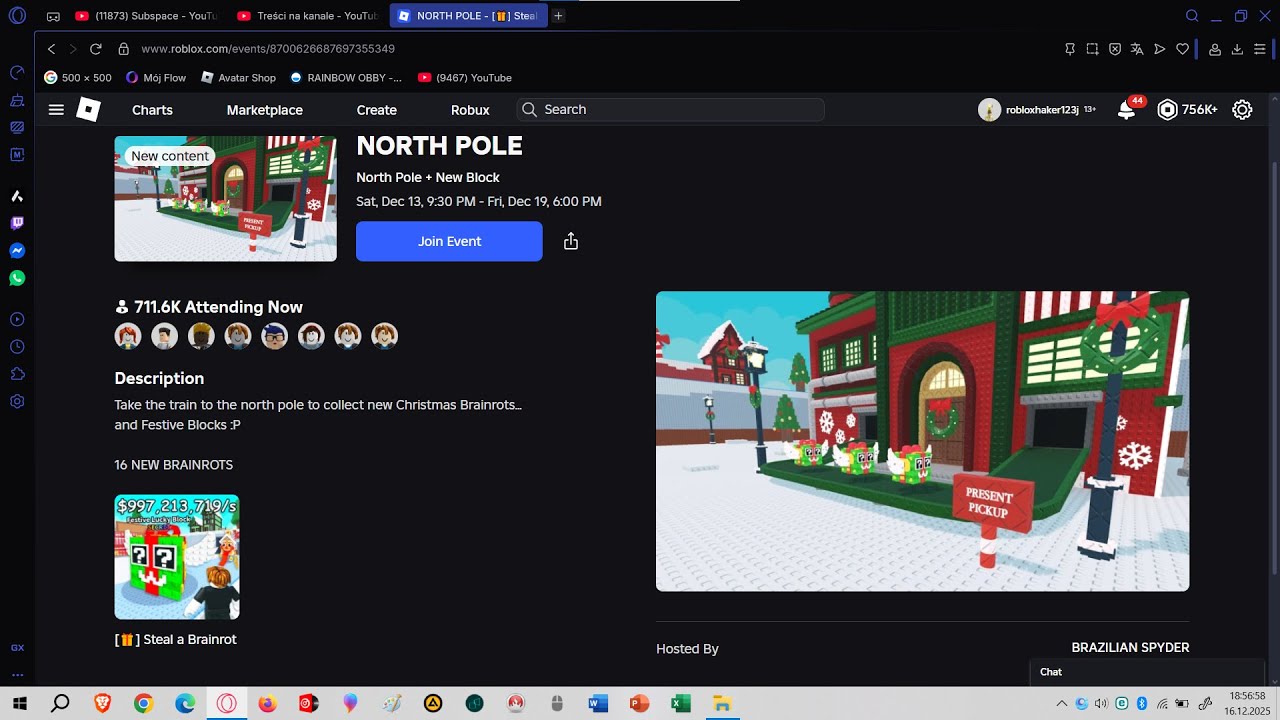 Wydałem ok. 89000 robux na Steal a Brainrot - YouTube