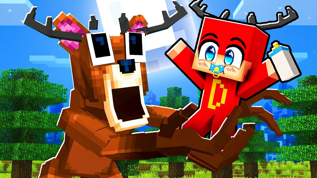 The Deer ADOPTERER Mig i Minecraft! - YouTube