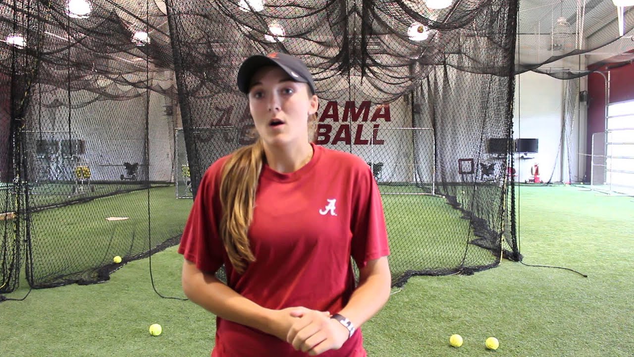 Alabama Softball Infielder Marisa Runyon 4/28/15 - YouTube