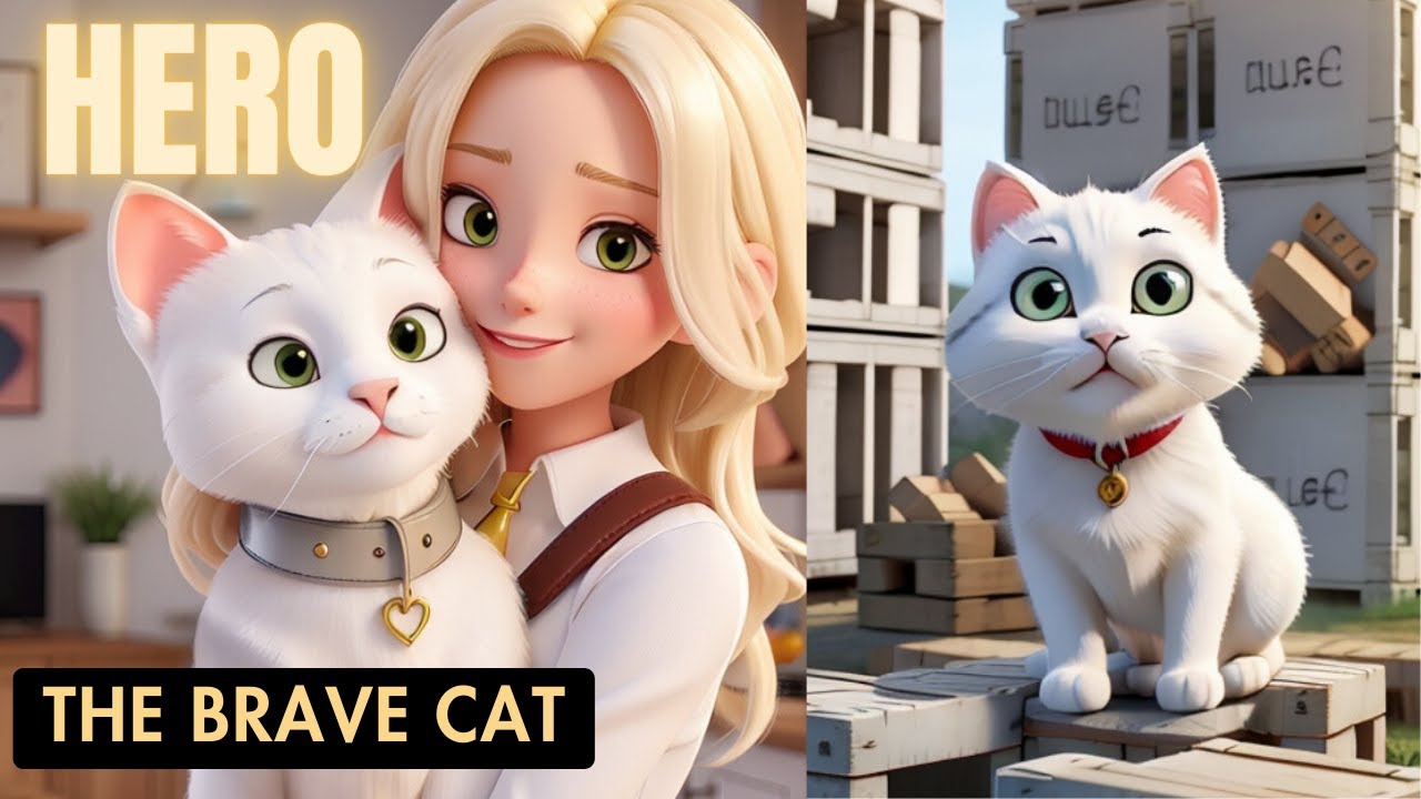 Hero -- The Brave Cat @ChildhoodStories-100 | English stories | Bedtime ...
