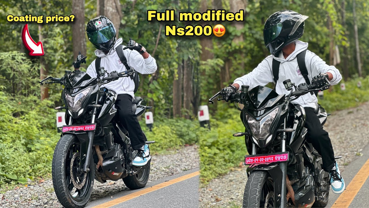 Best ns200 modification in nepal🇳🇵|suturday Crazy ride with my Batman😍 ...