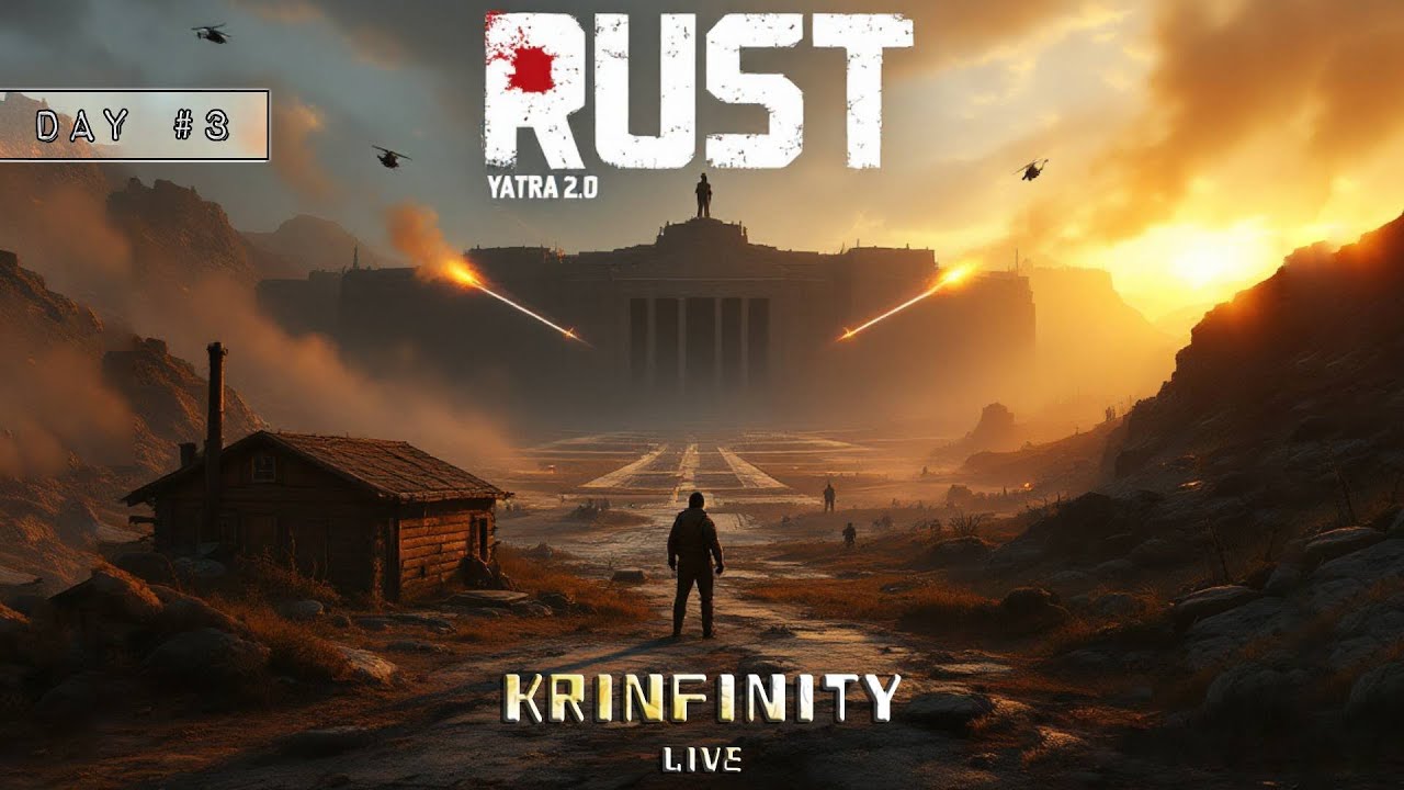 Krishna | RUST Yatra 2.0 | Day 3 | Rust India | KR INFINITY LIVE - YouTube