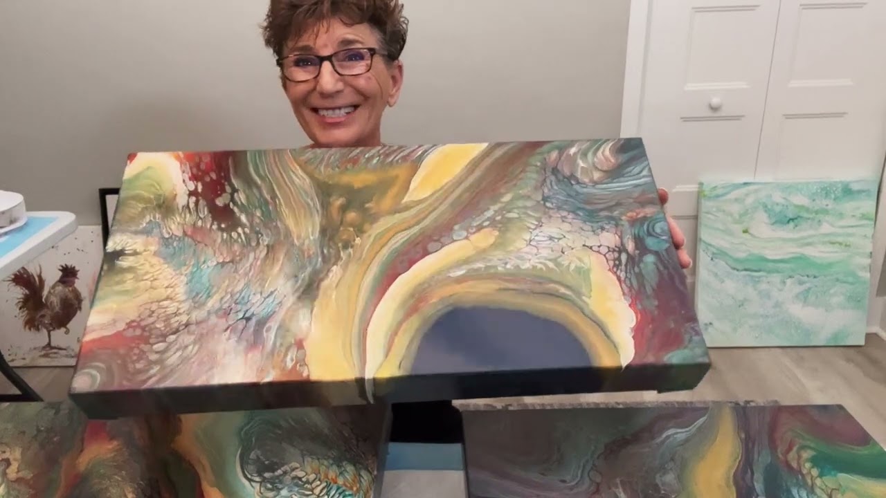 Lets Talk Varnish and Isolation Coat Acrylic Pour Painting, Flow Art ...