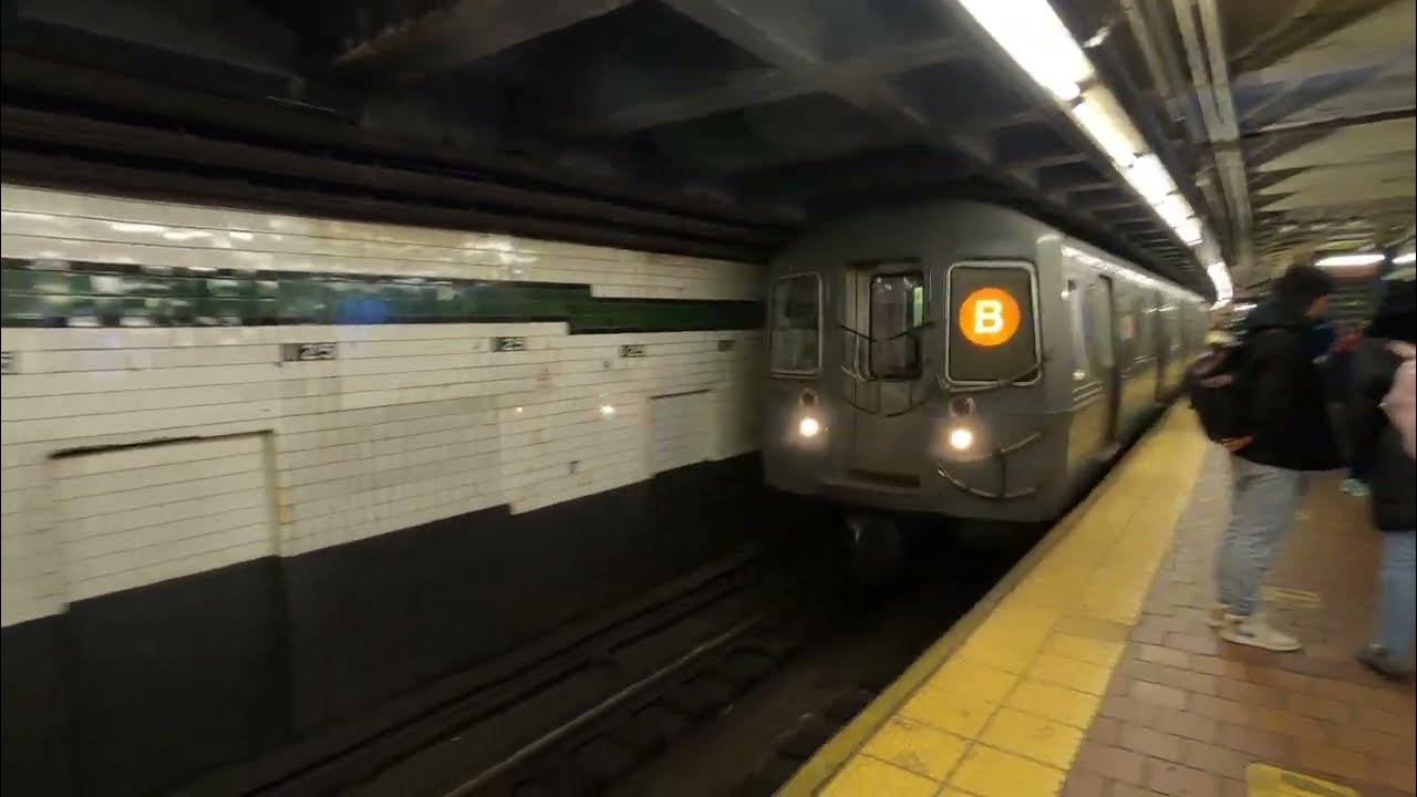 R68A train B line Kawasaki of New York City Subway - YouTube