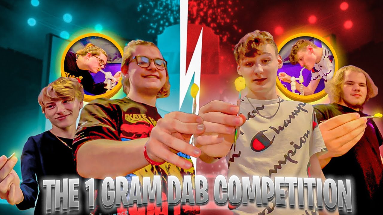 THE 1 GRAM DAB COMPETITION!! (Stoner Olympics) - YouTube