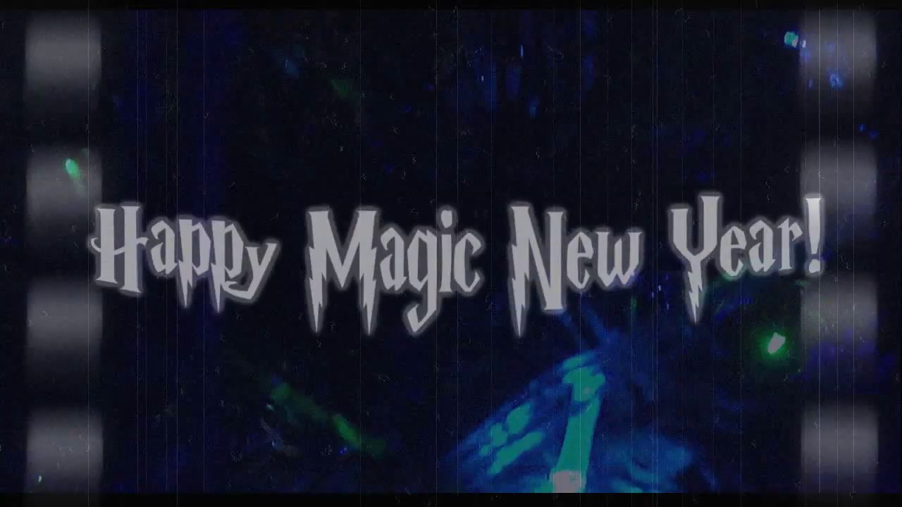 Happy Magic New Year! [Harry Potter] - YouTube
