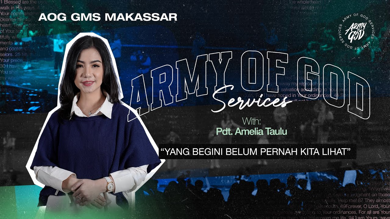 YANG INI BELUM PERNAH KITA LIHAT - Pdt. Amelia Taulu - AOG Service - GMS Sulampapua - 04 Mei ...