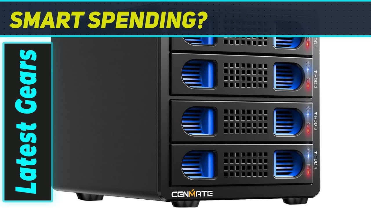 Cenmate 4-Bay RAID Enclosure: The Ultimate Storage Solution? - YouTube