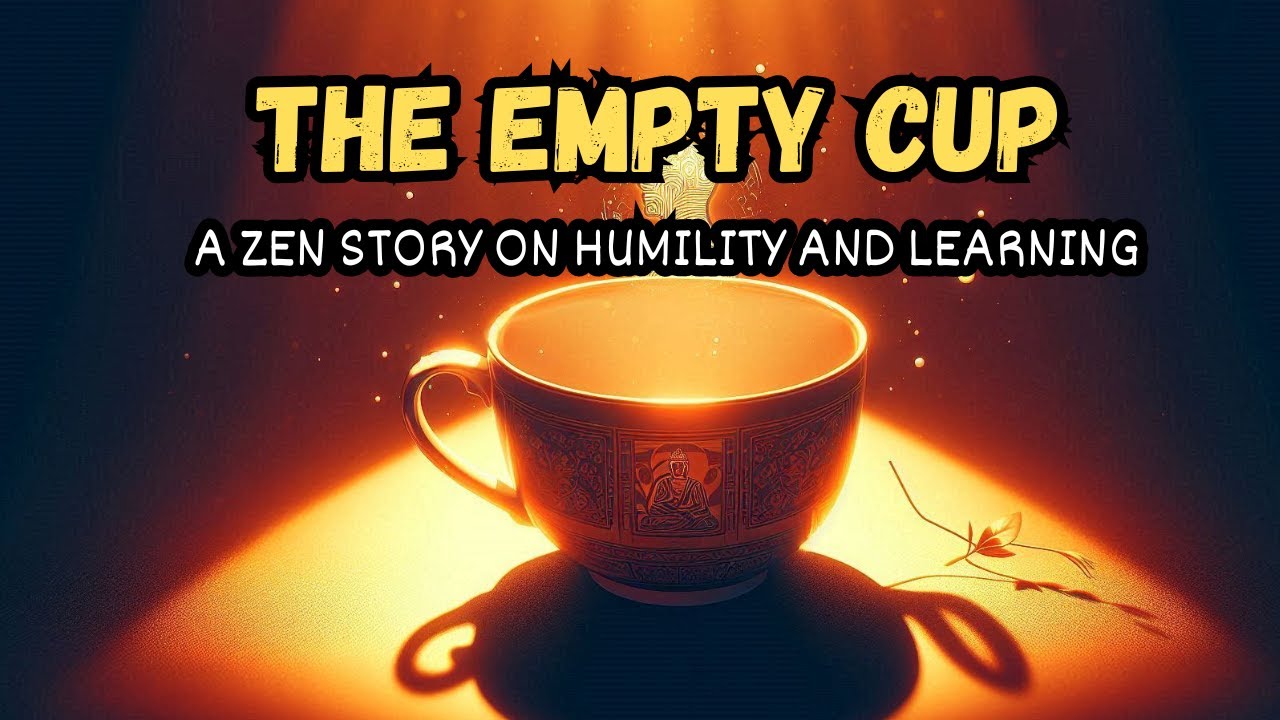 The Empty Cup: A Zen Story on Humility and Learning - YouTube